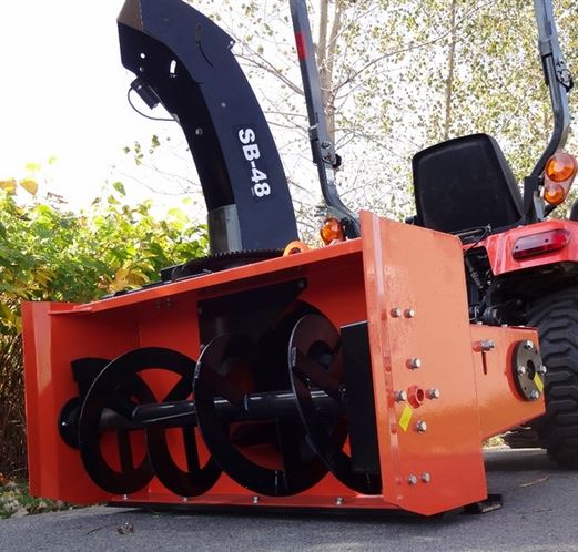 WoodMaxx SB-48 PTO Snow Blower: WoodMaxx SB-48 PTO Snow Blower