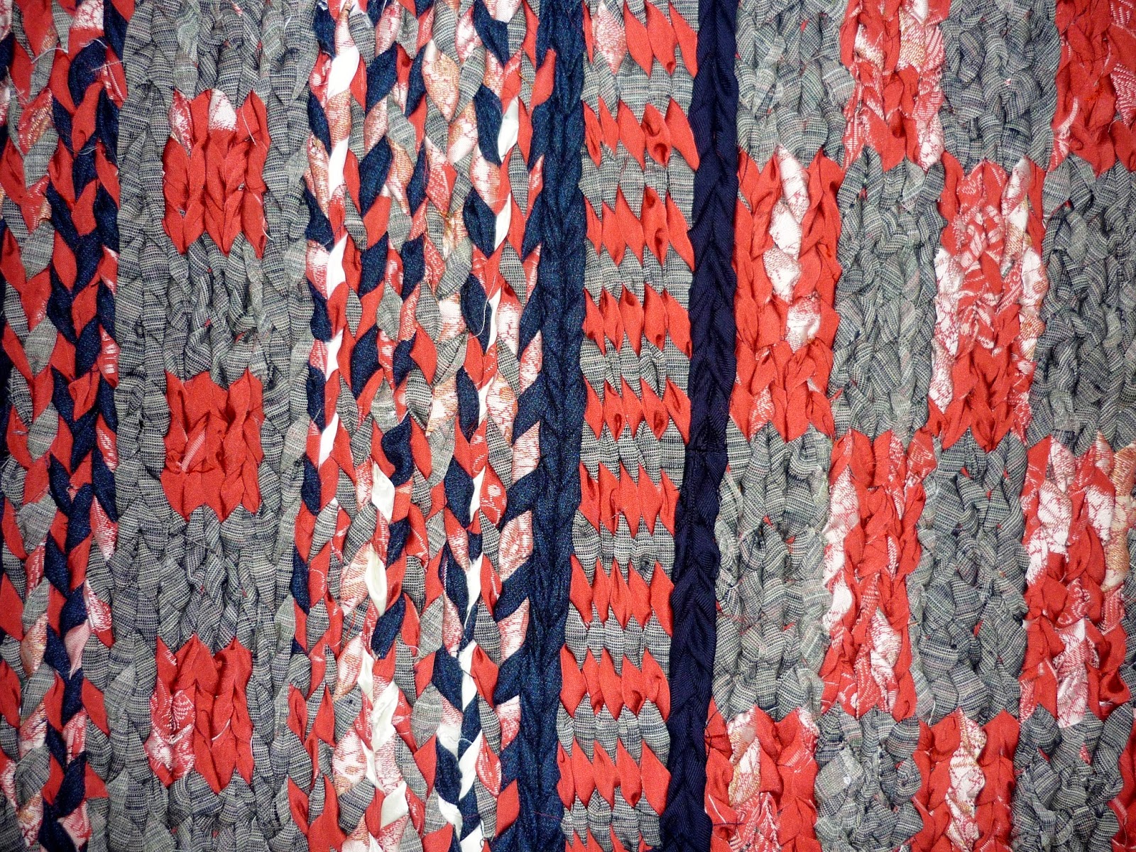 Rags to Rugs - Recycling Clothes into Carpets: Twined Rugs with Taaniko ...