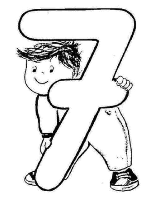 Lumea lui Scolarel...: Fișe cu cifre de colorat