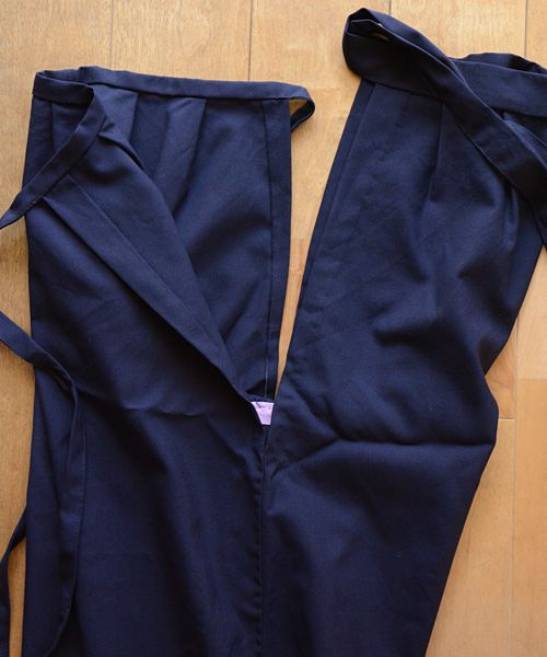 Monpe Pants Japanese Vintage Farming Work Wear Navy
