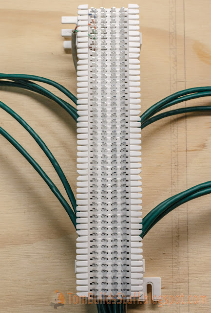 How to Wire a 4 Line Bridge with a 66 Block