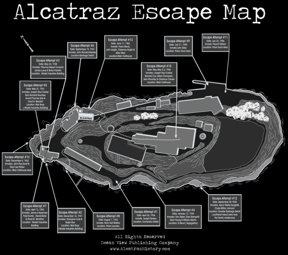Blogging By Cinema-light: Escape From Alcatraz