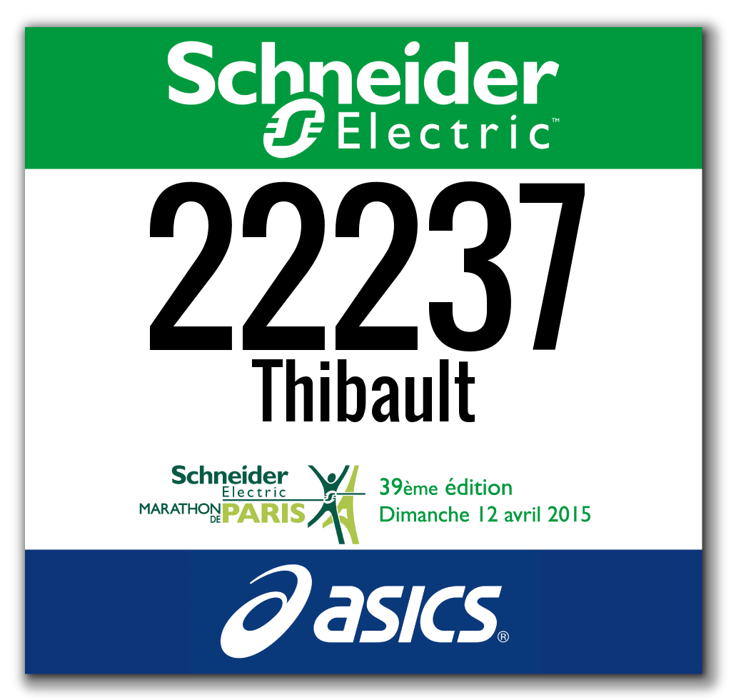 Dossard 42195: Préparation Marathon de Paris 2015