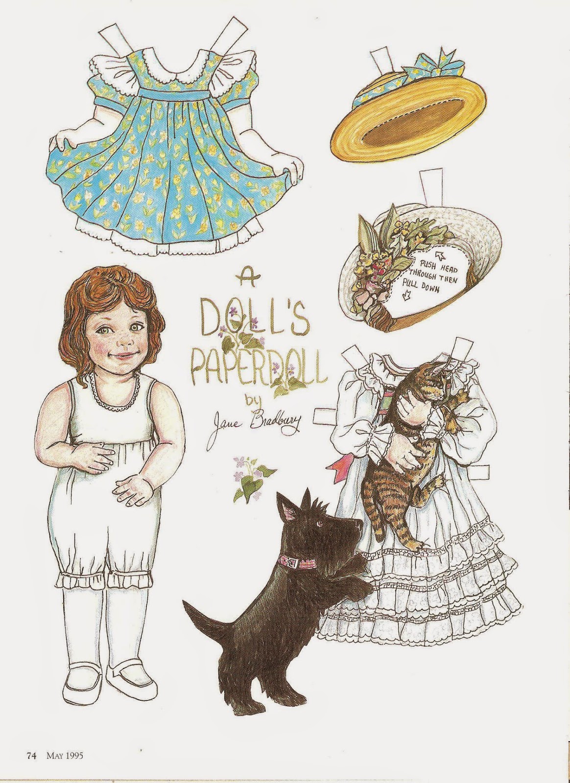 Miss Missy Paper Dolls: A Doll's Paper Doll