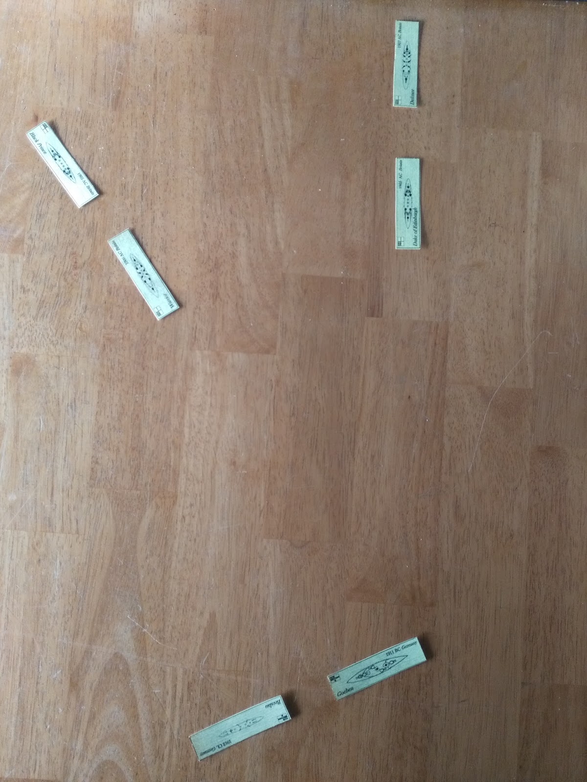 NavTac: Coronel and Falklands World War I naval Miniatures Rules - A ...