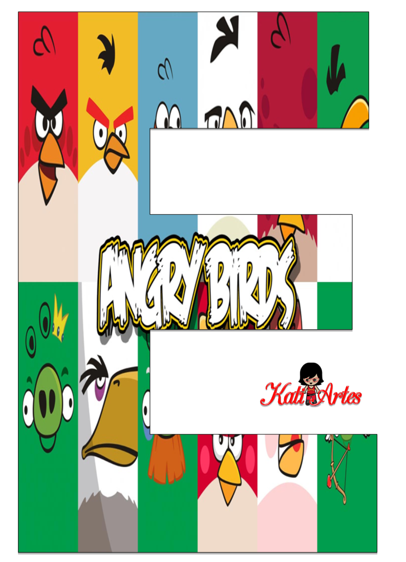 Lindo Alfabeto de Angry Birds. - Oh my Alfabetos!