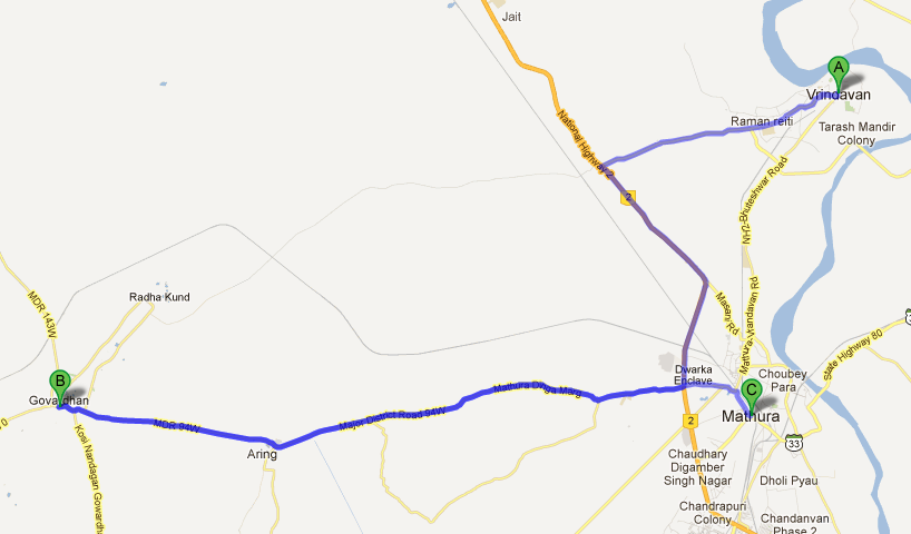 As I like it: Travel - A Trip to Mathura and Vrindavan from Delhi - One ...