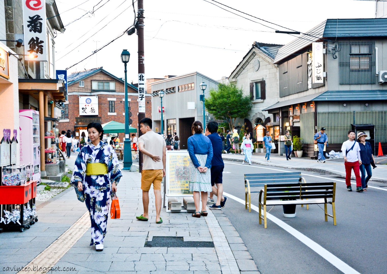 Entree Kibbles: LeTAO Cheese Cake Lab along Sakaimachi Street - Double ...