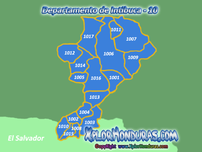 Departamento de intibuca: Municipios del departamento de Intibucá