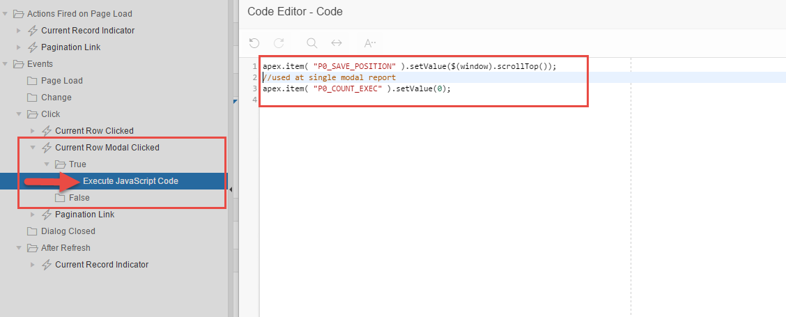 Oracle APEX Capabilities - (OAC): Improve Current Record Indicator