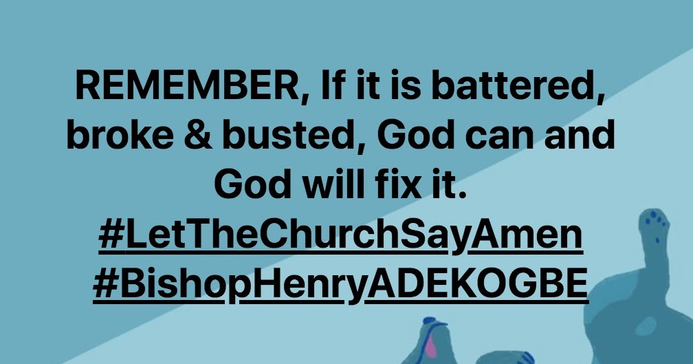 POWERPOiNT For Today!: Broke & Busted? ... Try God!