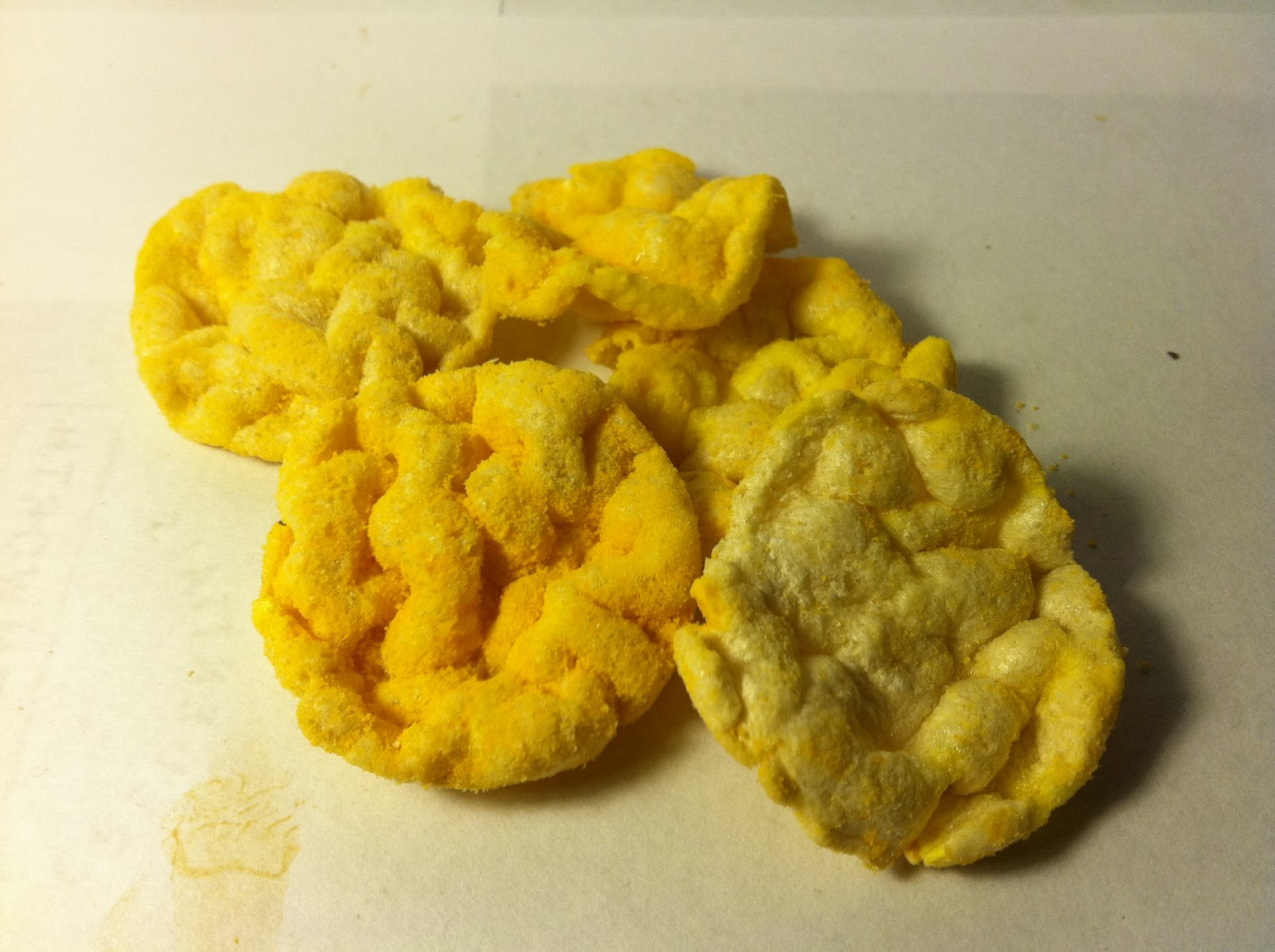 Crazy Food Dude: Review: Quaker Popped Cheddar Cheese Rice Snacks