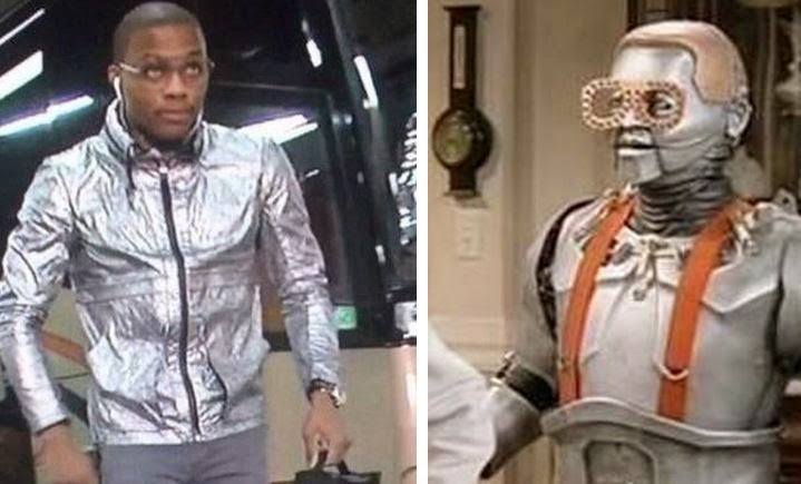 MY SPIZZOT: Russell Westbrook Looking Like Urkel Bot