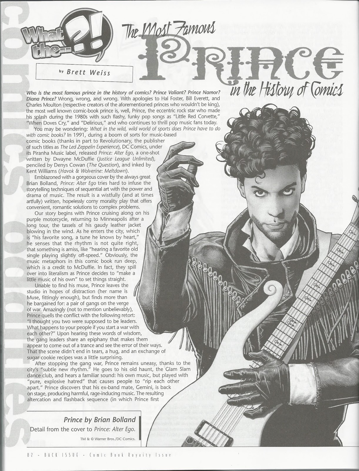 Brett Weiss: Words of Wonder: The Most Famous Prince in the History of ...