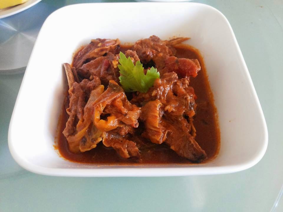 Tertunailah Hasrat Di Hati: DAGING RUSA MASAK BERIANI