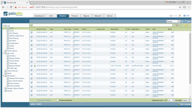My Palo Alto Networks PCNSE Journal: Configuring Source NAT (PAT) and ...