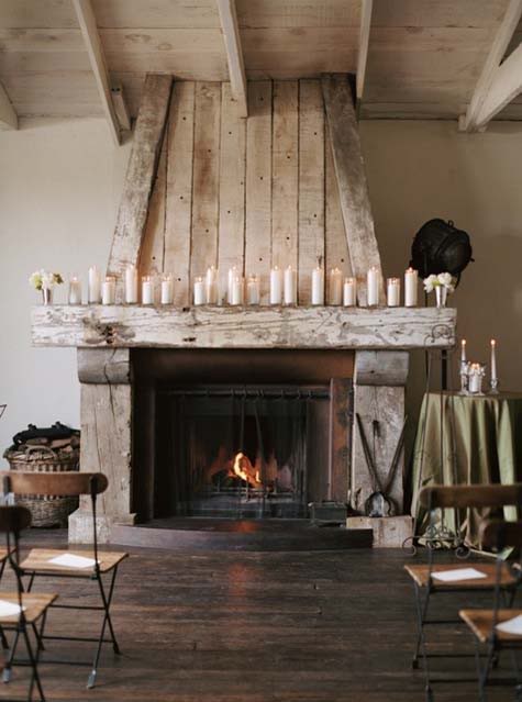 my scandinavian home: Cosy rustic fireplace