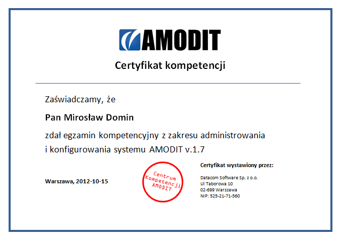 Amodit Workflow Learns From You October 2012