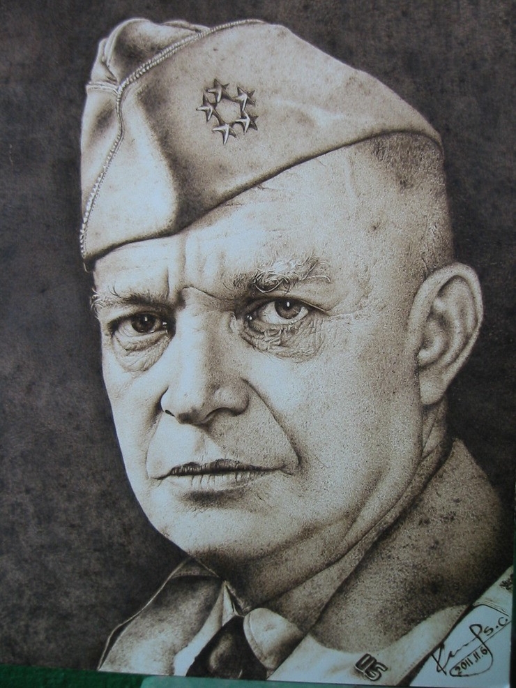 pyrography by Jean bouick: Pyrography art by Gong-sucheol-02 (Dwight ...