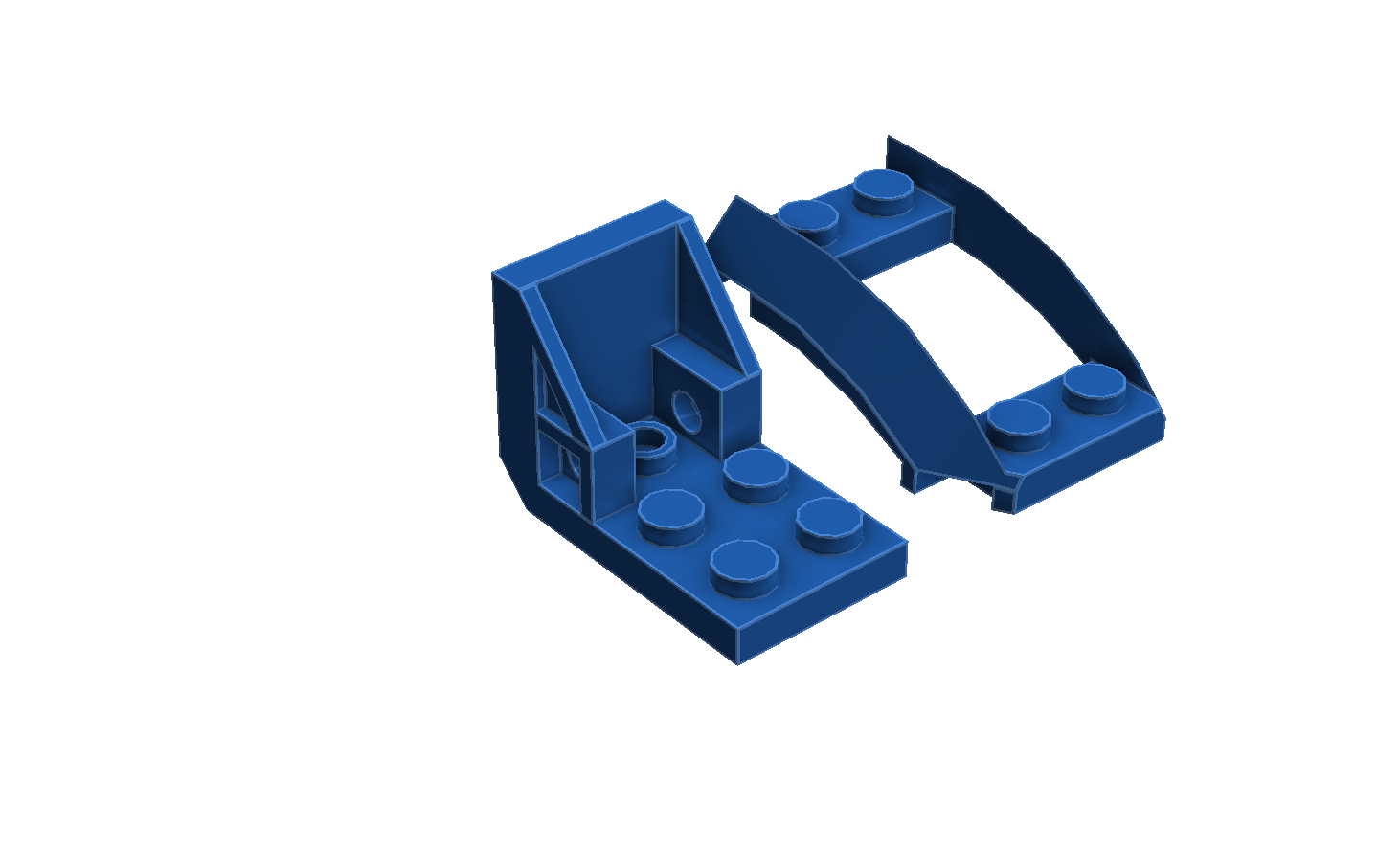 LEGO and LDD: LEGO 75002 Pictorial Review