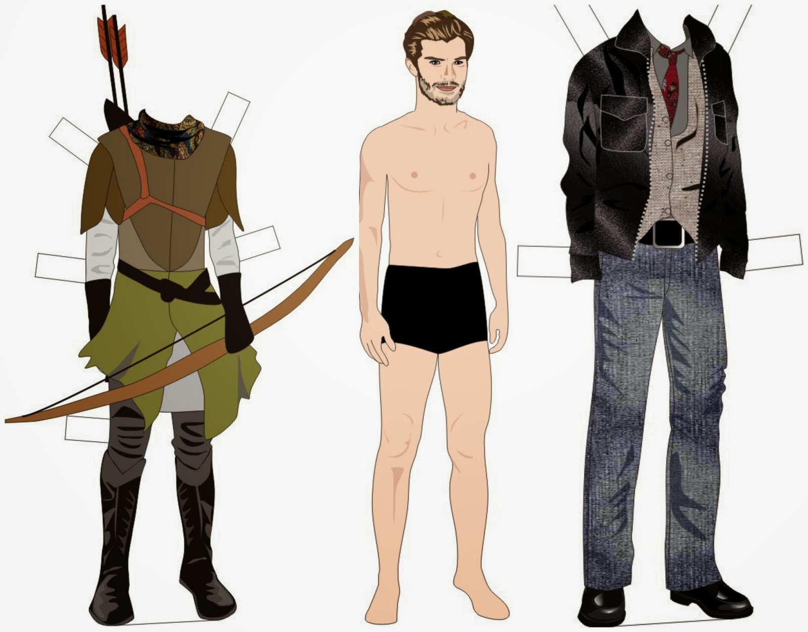 Disney Sisters: Free Once Upon a Time Paper Dolls to Download