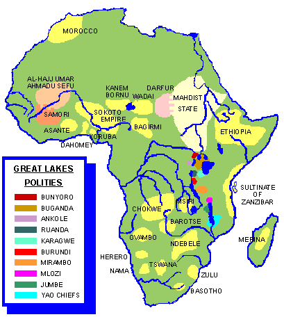 Ubangi River Africa Map