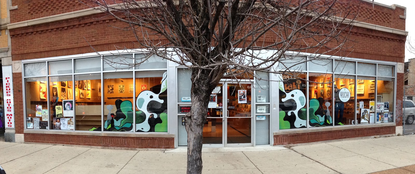 Yuck! window piece at saki, opening reception Friday at 6! | saki ...