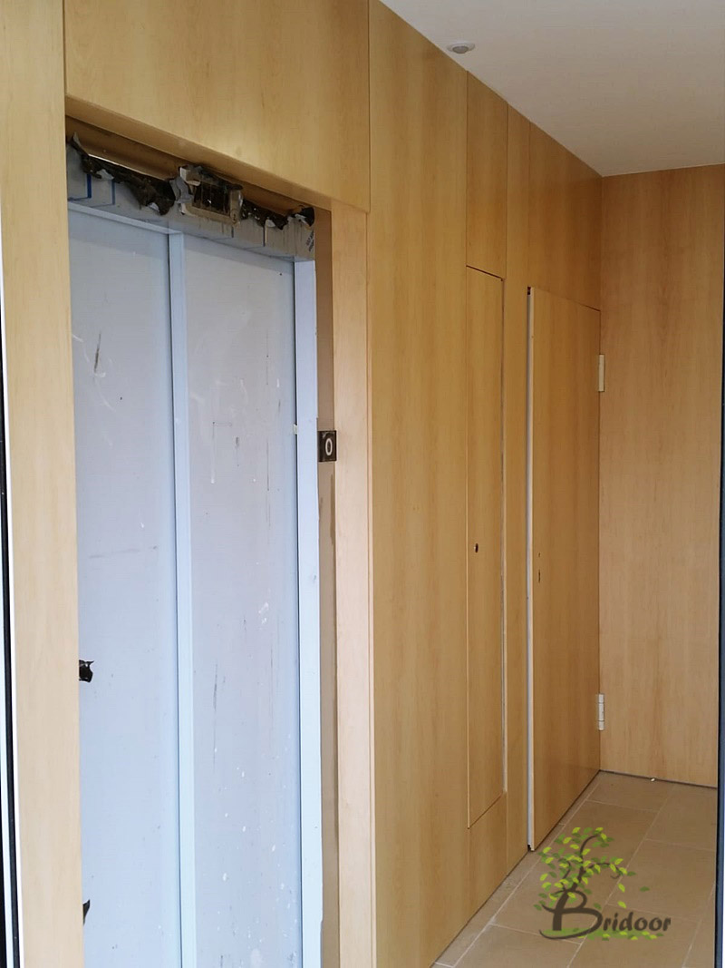Bridoor S.L: Forrado en madera para portales