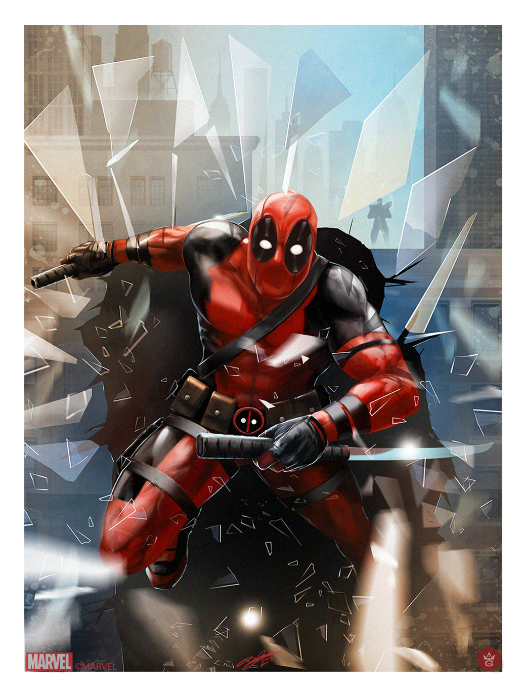 The Blot Says...: Deadpool Giclee Print by Andy Fairhurst x Grey Matter ...