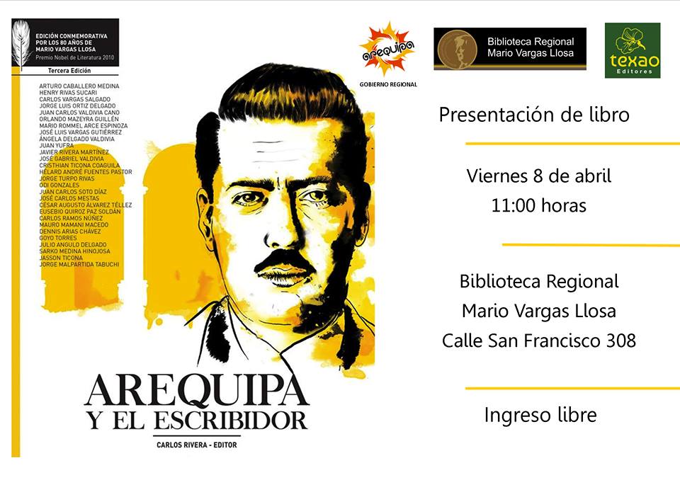 LIBROS - Librerías San Francisco: Presentación del libro: Arequipa y el escribidor