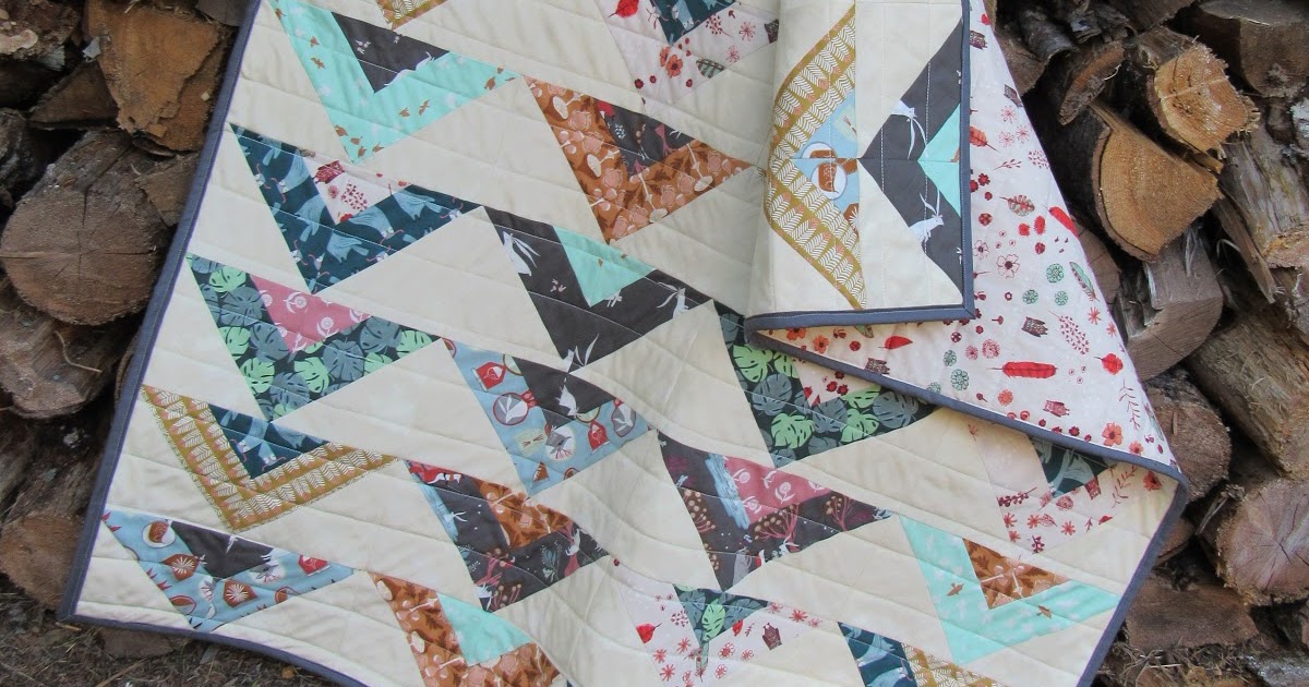chezzetcook modern quilts: On Point