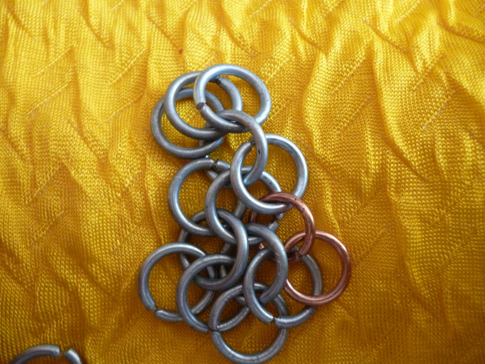 Buskador's LARP: On armour - chainmail coif - making the top or cap of ...