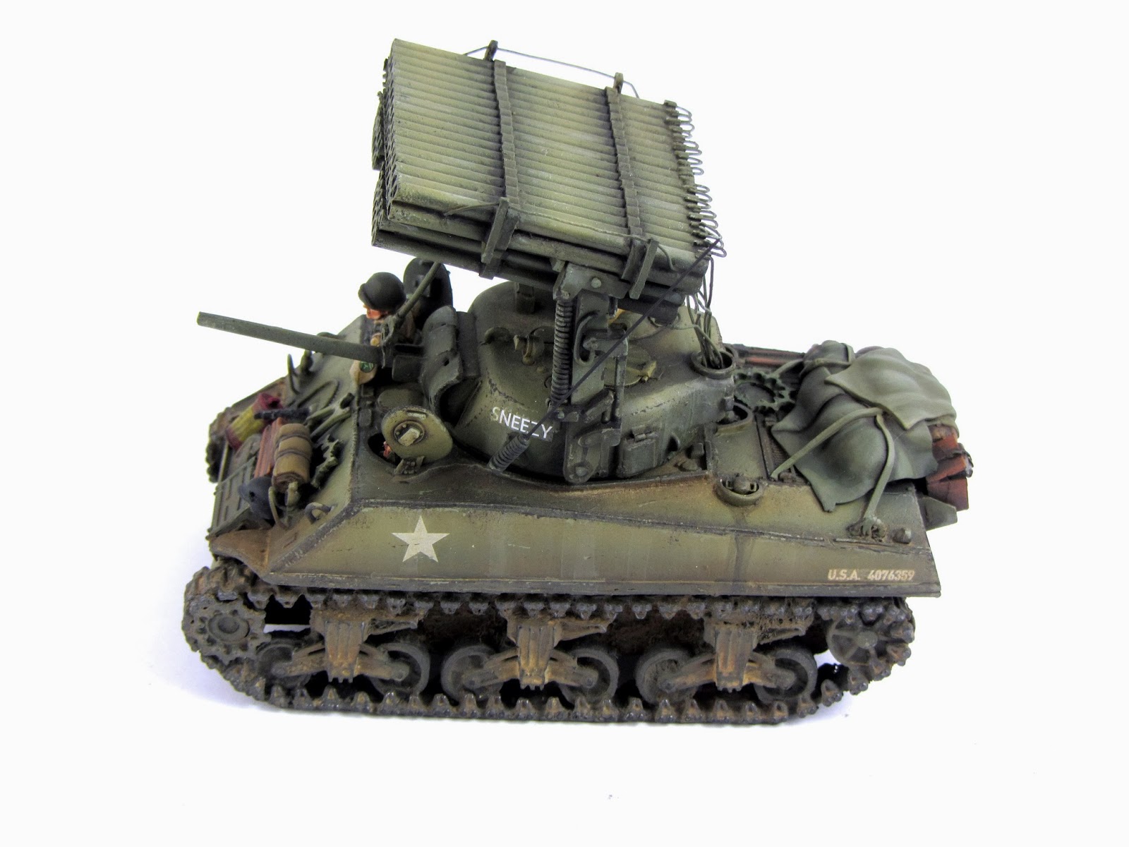 Troop of Shewe: The Historical Painting Service.: Sherman T34 Calliope