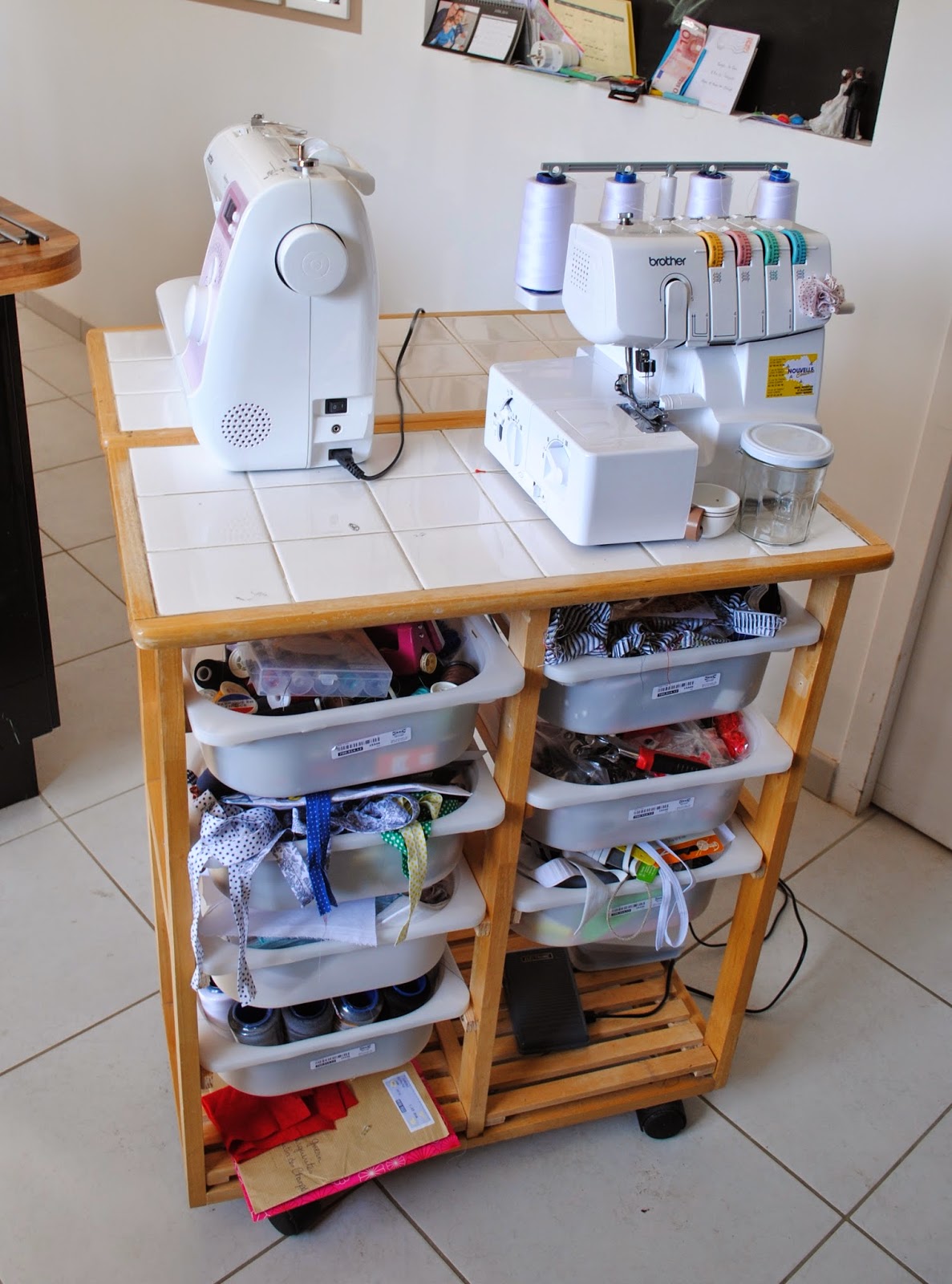 pirouettes & patatras: Le coin couture