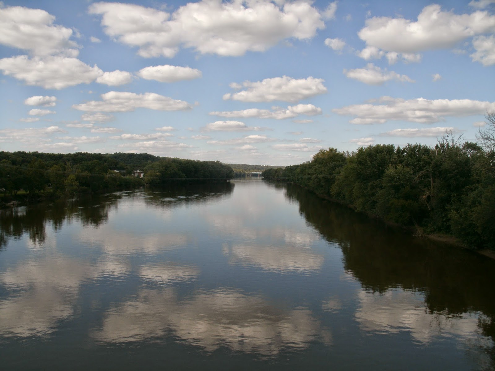 Lafayette Reporter: Wabash River at Lafayette, Sept. 7, 2014