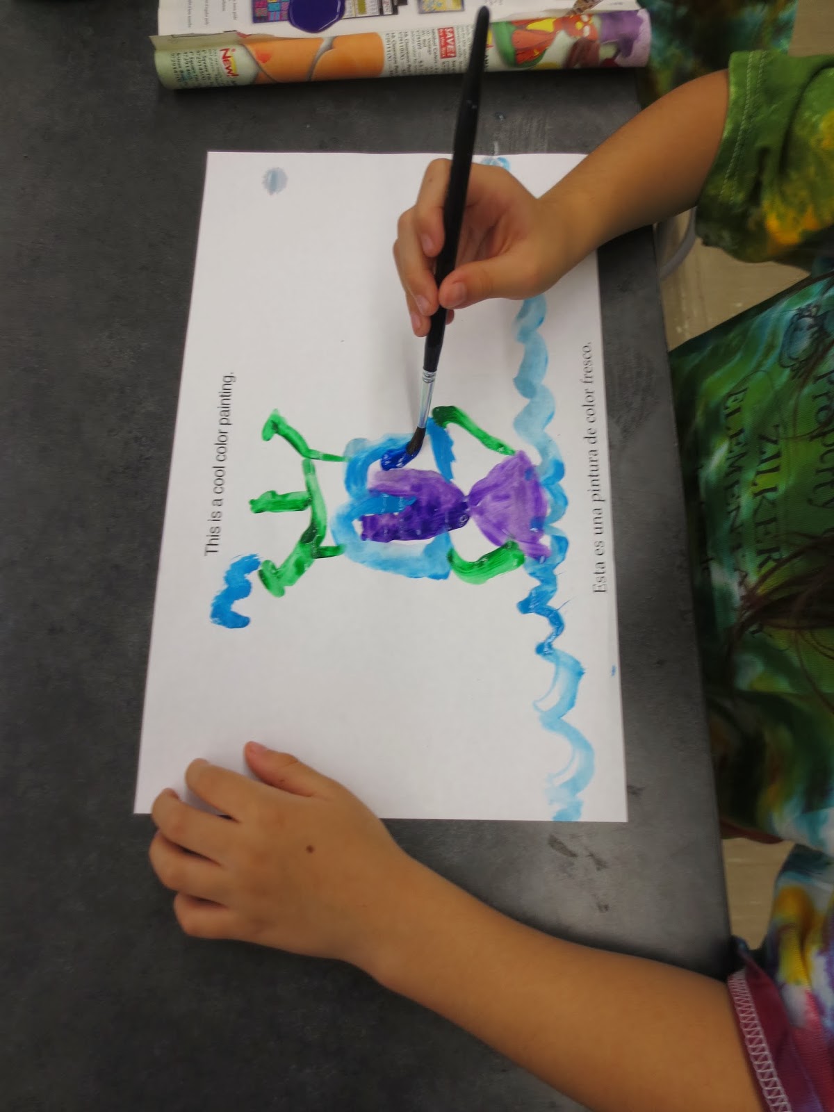 Zilker Elementary Art Class: First Grade Color Books