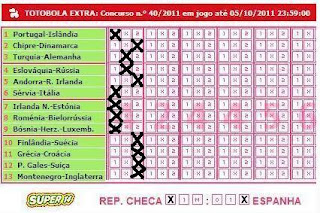 Totobola&Bitaites: Totobola - Extra Semana 40