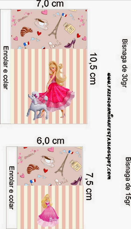 Barbie Magic and Fashion: Free Printable Candy Bar Labels. - Oh My ...