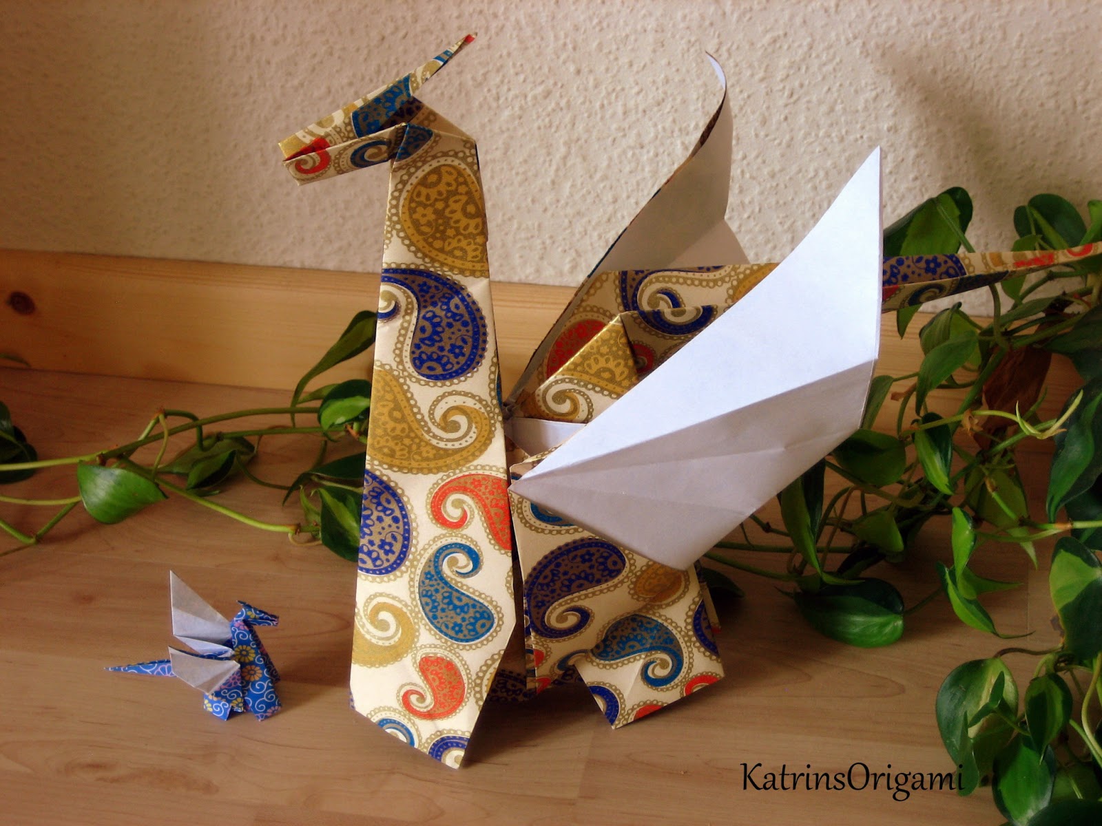 Origami die Kunst des Papierfaltens: Origami Wen´s Dragon