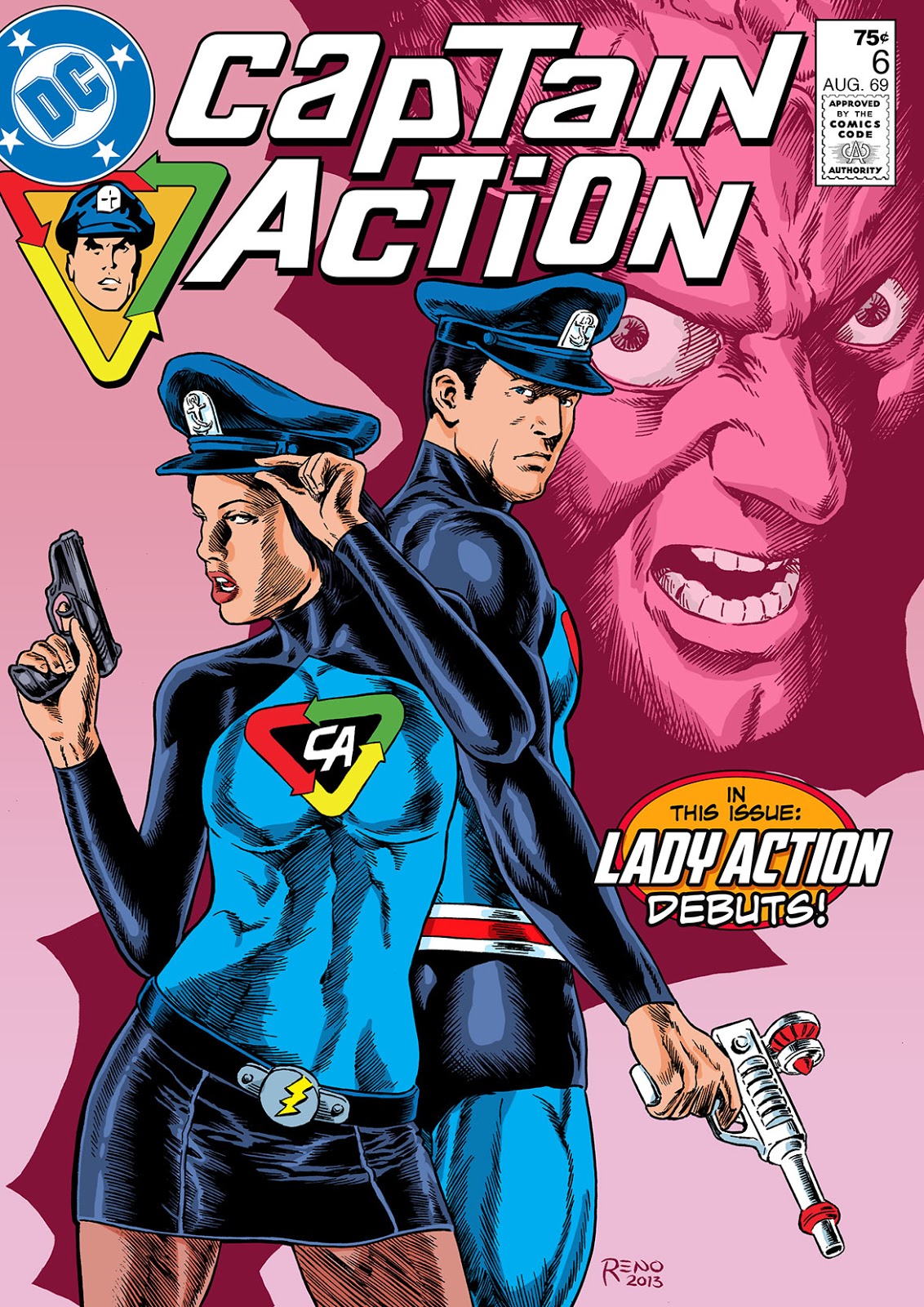 Retro Cover Project: Man (and Woman) of Action