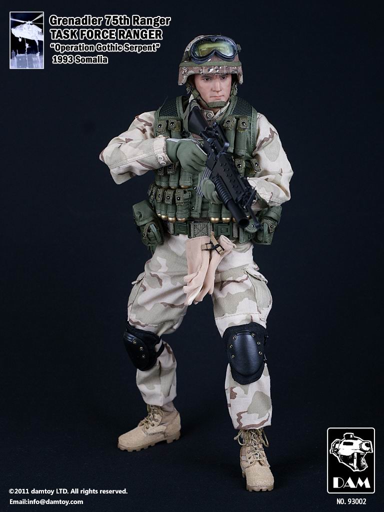 Top Good Stuff: DAM 1/6 Grenadier 75th Ranger, Operation Gothic Serpent ...