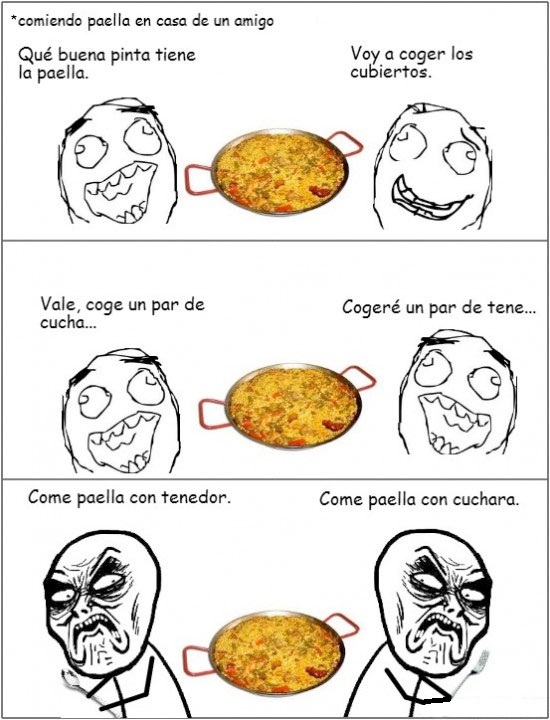 Cómo comemos la paella | La mansion de los Memes... problem?