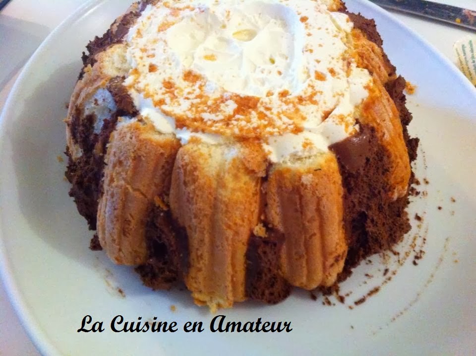 La cuisine en amateur de Maryline: Charlotte mousse au chocolat