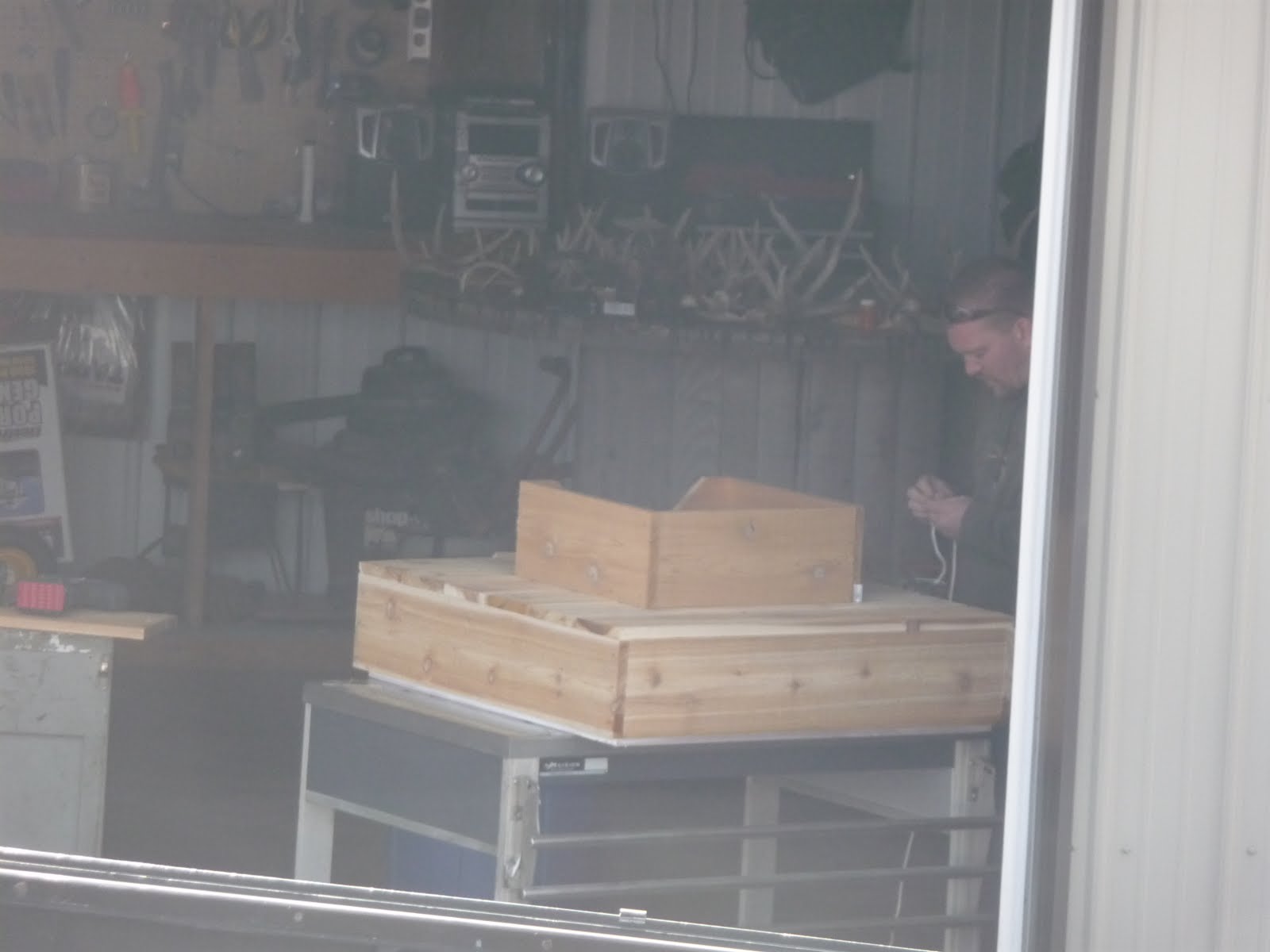 Pink Frog Stories: ::Canadian Goose Nesting Box