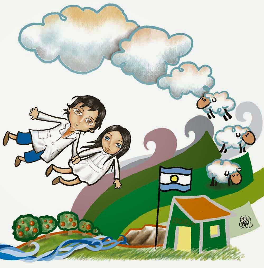 Historieta Patagónica - La Duendes: Escuela rural, por el Chelo Candia