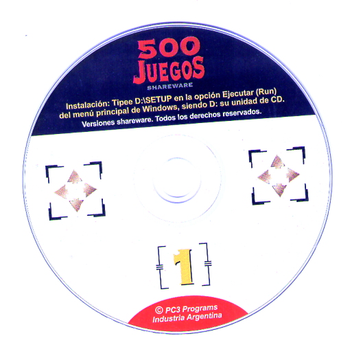 Mi Abandonware: [CD] [PC3 PROGRAMAS] [1 link] 500 Juegos