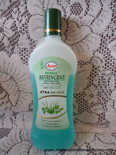 Ayur Herbal Astringent with Aloe Vera Review