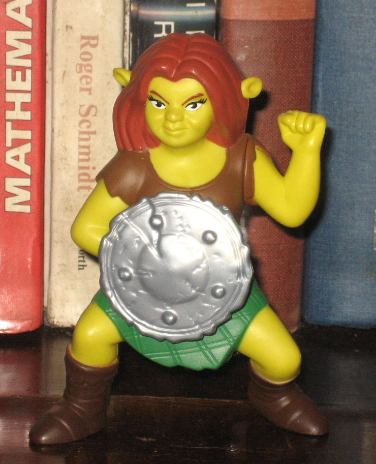 Percy's Fast Food Toy Stories : Fiona Warrior - McD