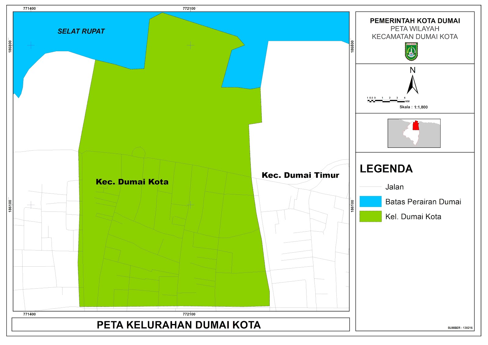 KECAMATAN DUMAI KOTA: KECAMATAN DUMAI KOTA