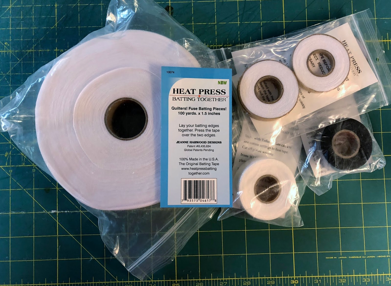 Val's Quilting Studio: Fuse Your Batting Pieces!